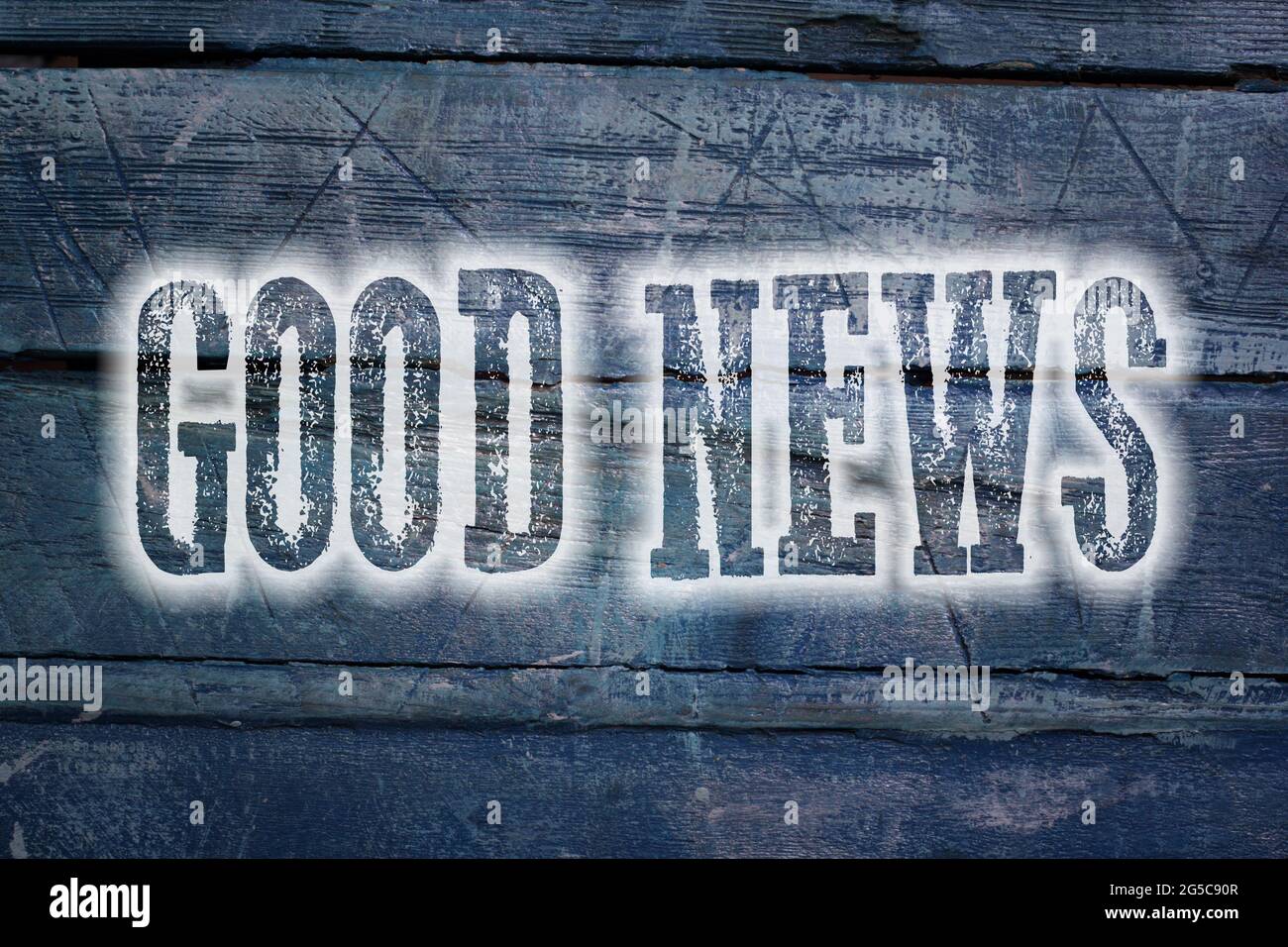 Good News Concept text on bckground Stock Photo - Alamy
