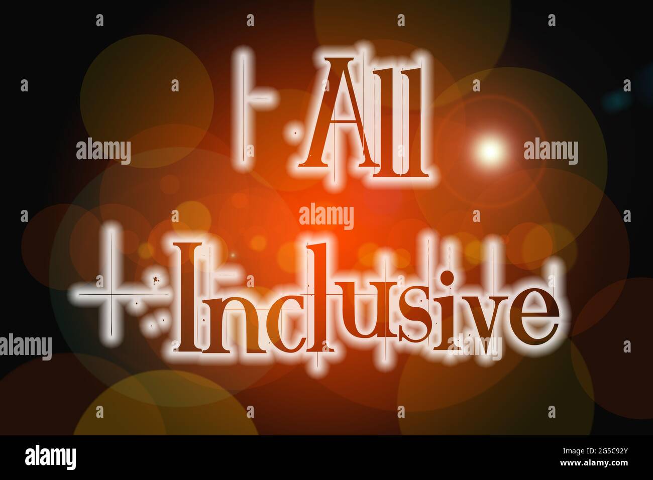 Inclusive message hi-res stock photography and images - Alamy