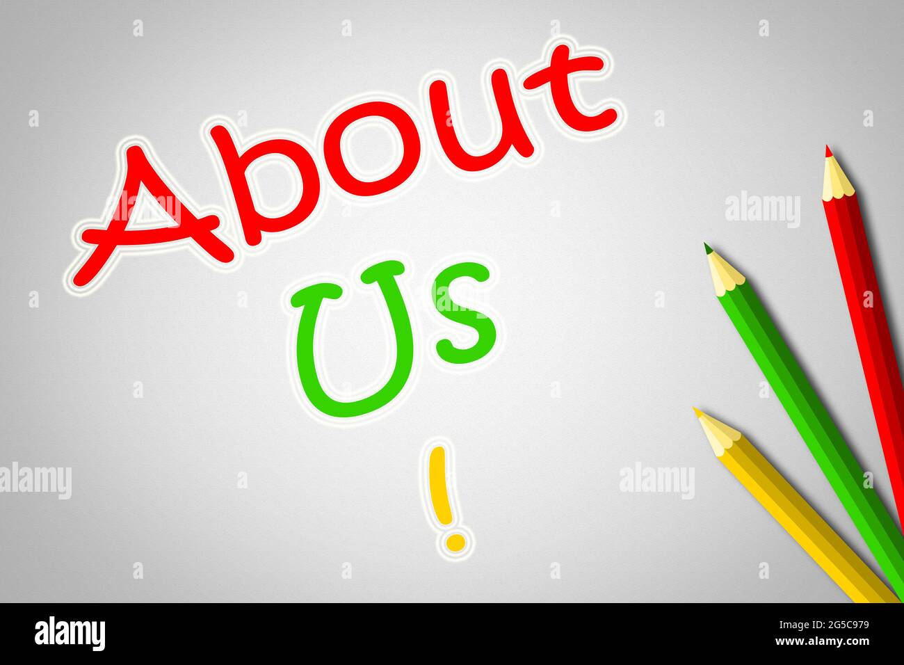 About Us Concept text on background Stock Photo - Alamy