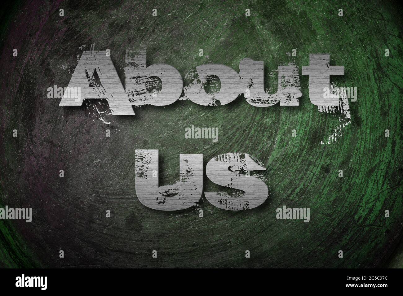 About Us Concept text on background Stock Photo - Alamy