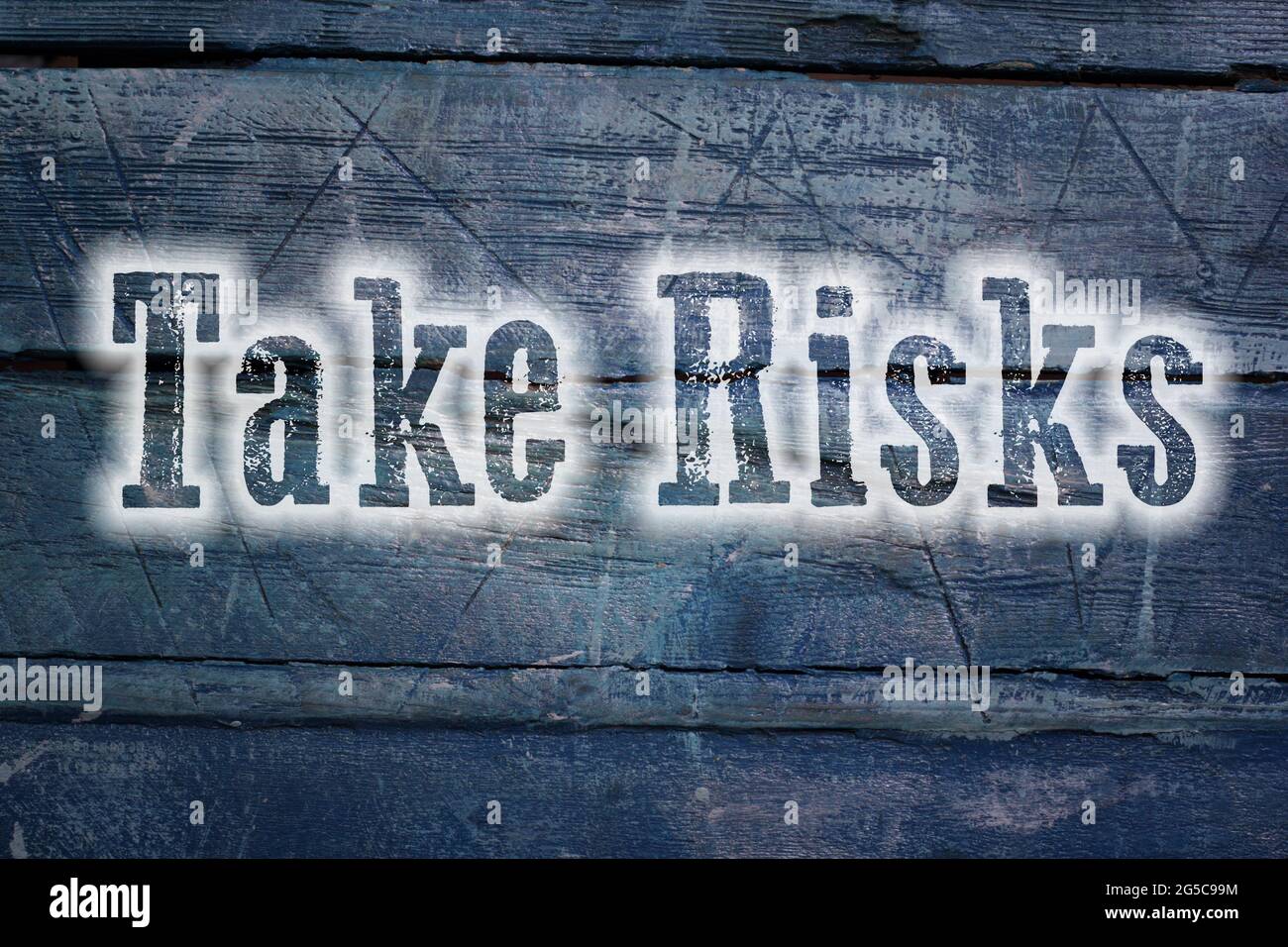 Take Risks Concept text on background Stock Photo - Alamy