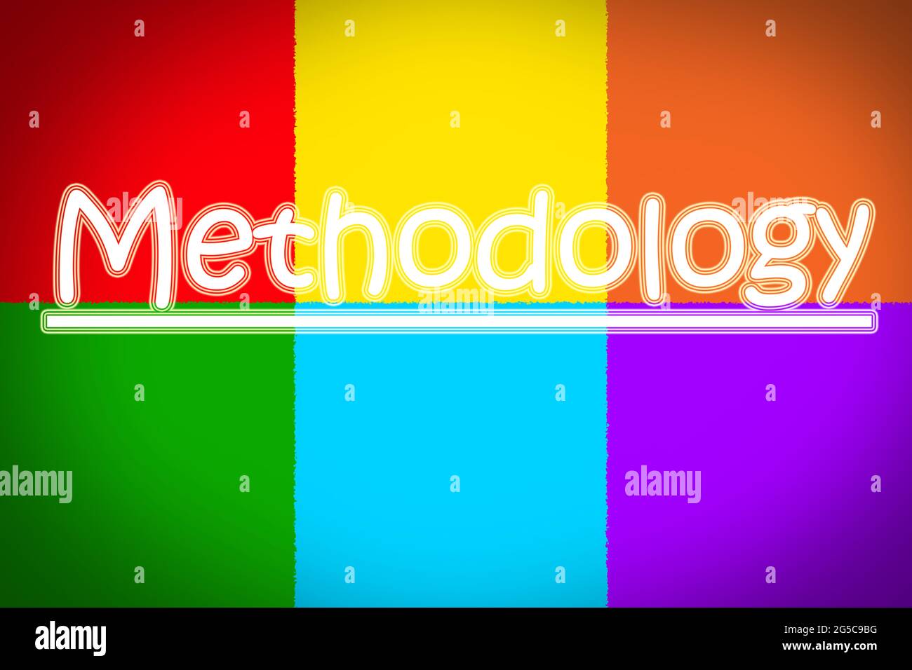 Methodology Concept text on background Stock Photo - Alamy