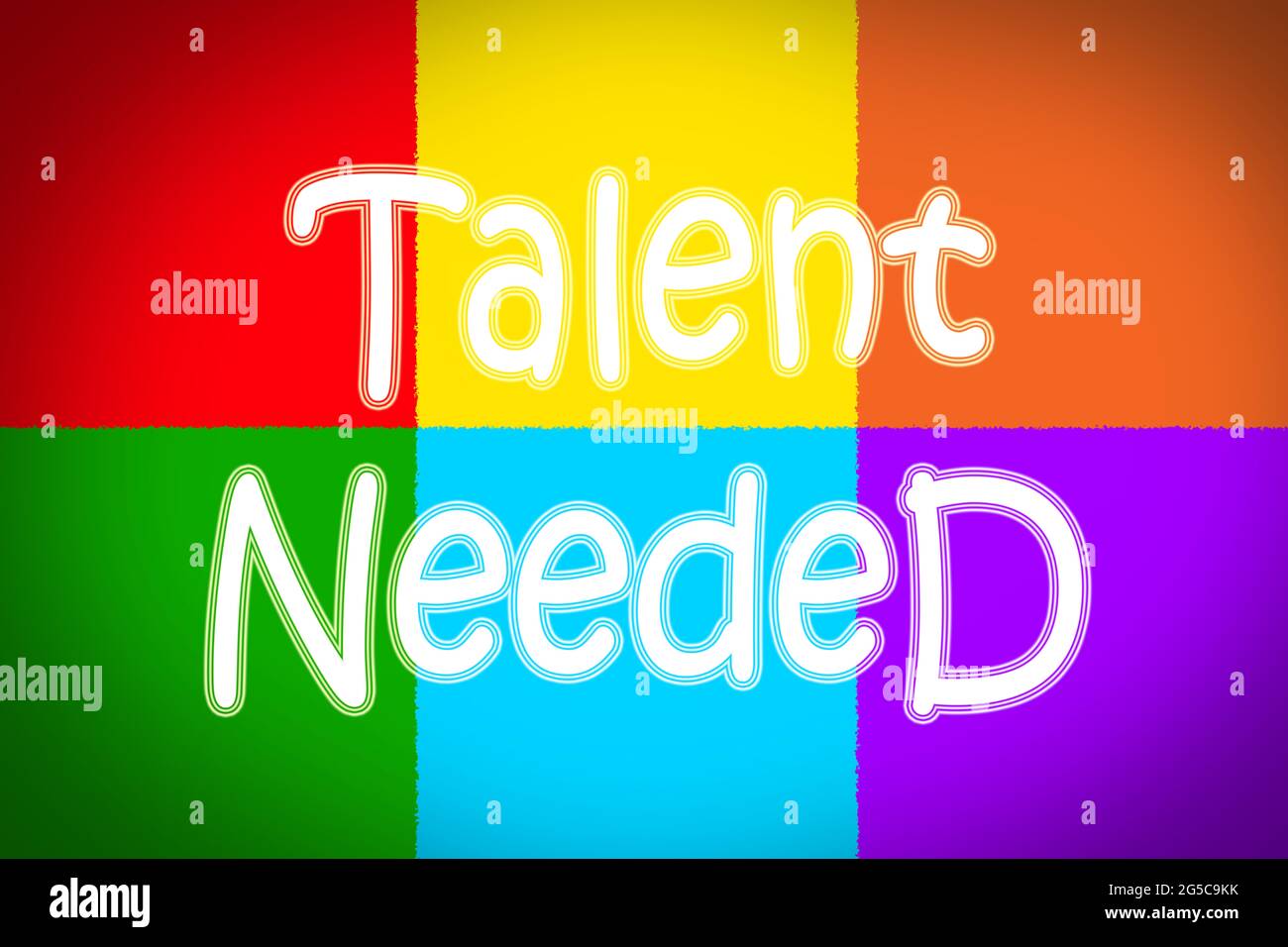 Talent Needed Concept text on background Stock Photo - Alamy