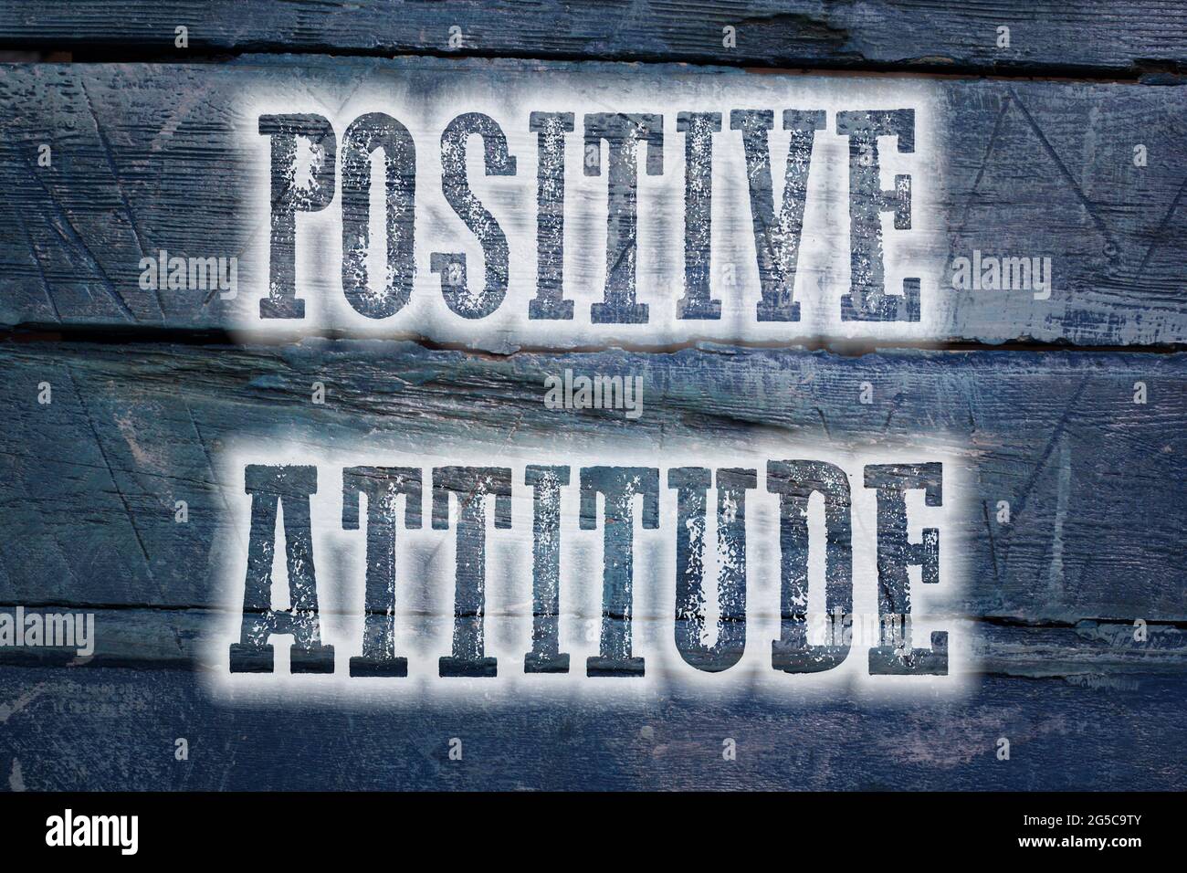 Positive Attitude Concept text on background Stock Photo - Alamy