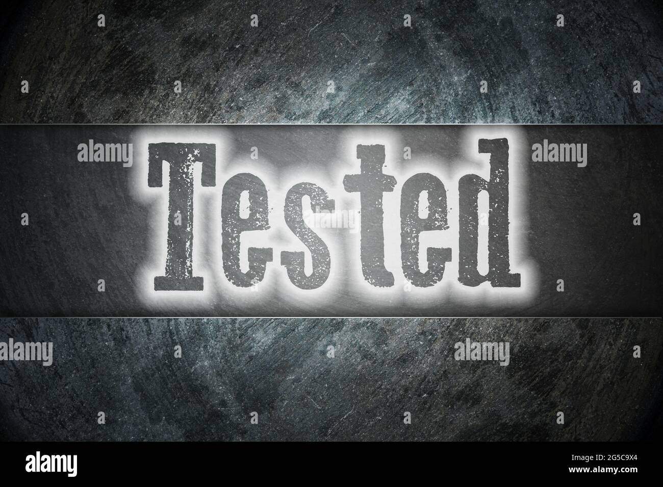 Tested text hi-res stock photography and images - Alamy