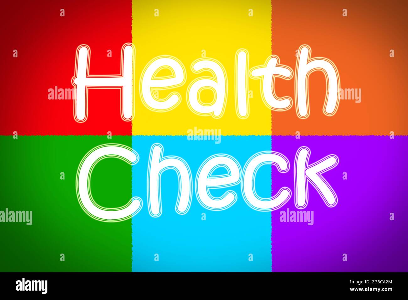 Health Check Concept text on background Stock Photo - Alamy