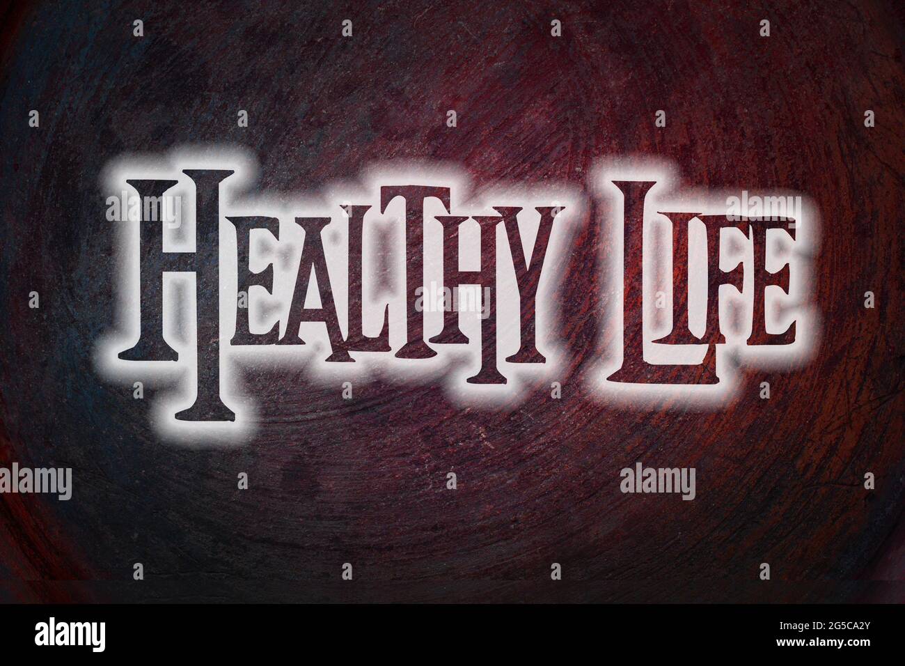 Healthy life concept background hi-res stock photography and images - Alamy