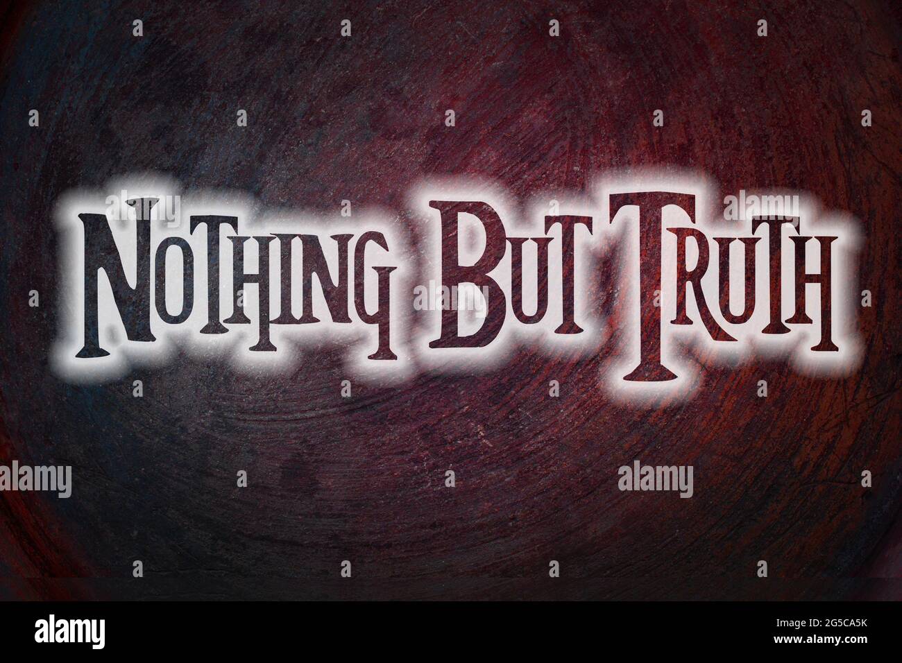 Nothing but the truth hi-res stock photography and images - Alamy