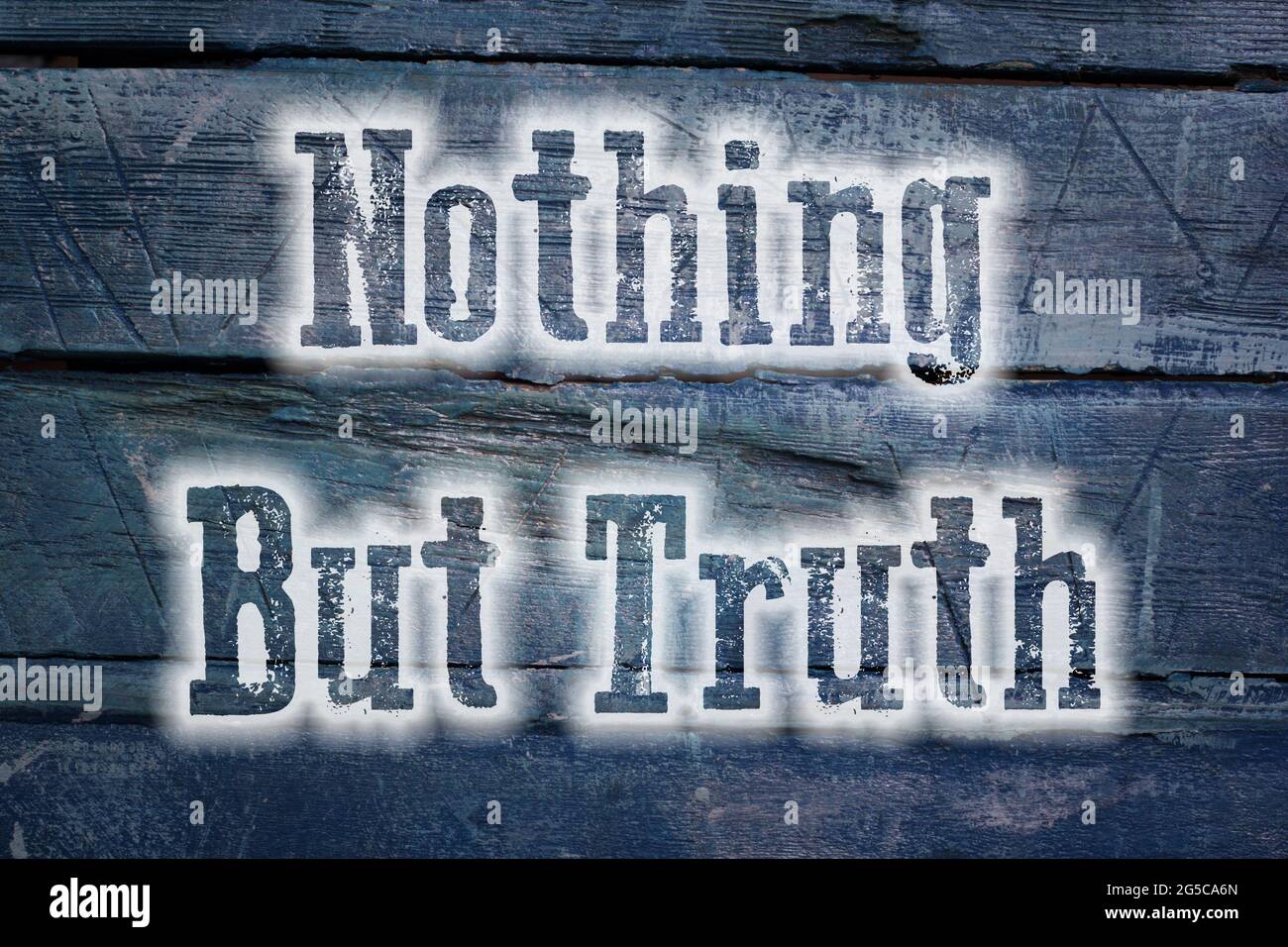 Nothing But Truth Concept text on background Stock Photo - Alamy