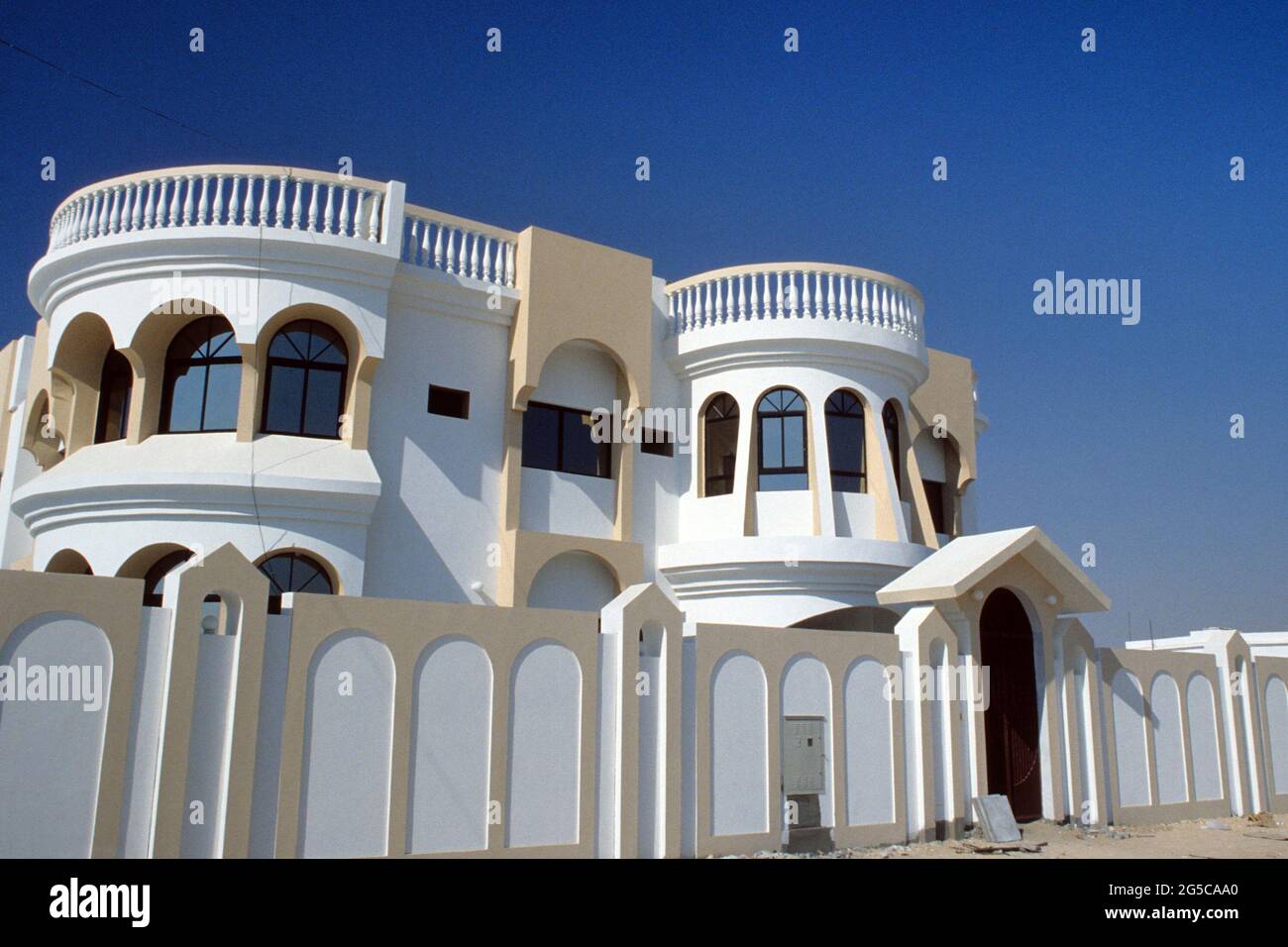 In doha city, state of Qatar, an extravagant family house. Slide ...