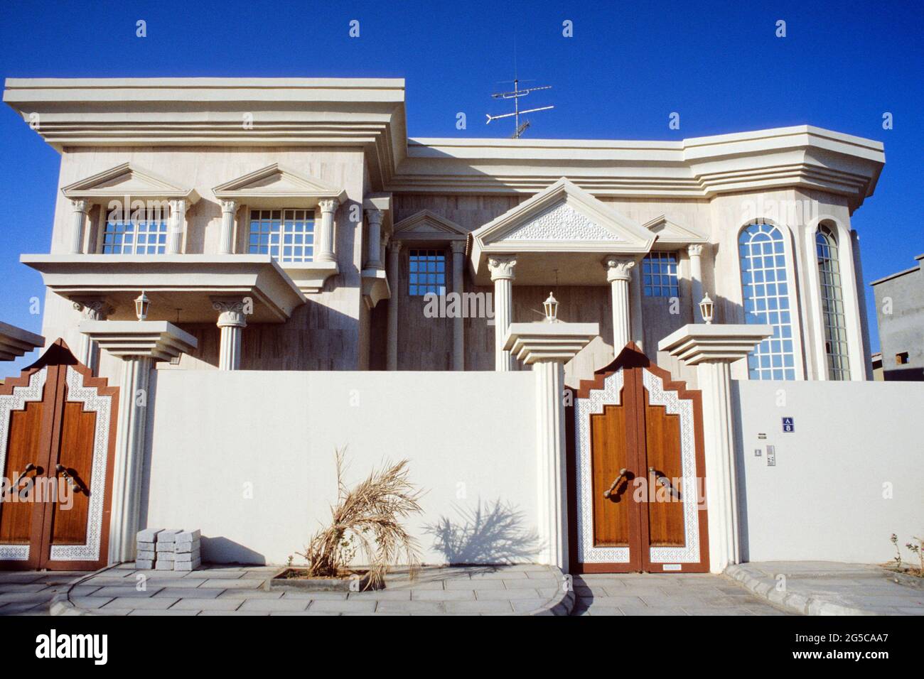 In doha city, state of Qatar, an extravagant family house. Slide ...