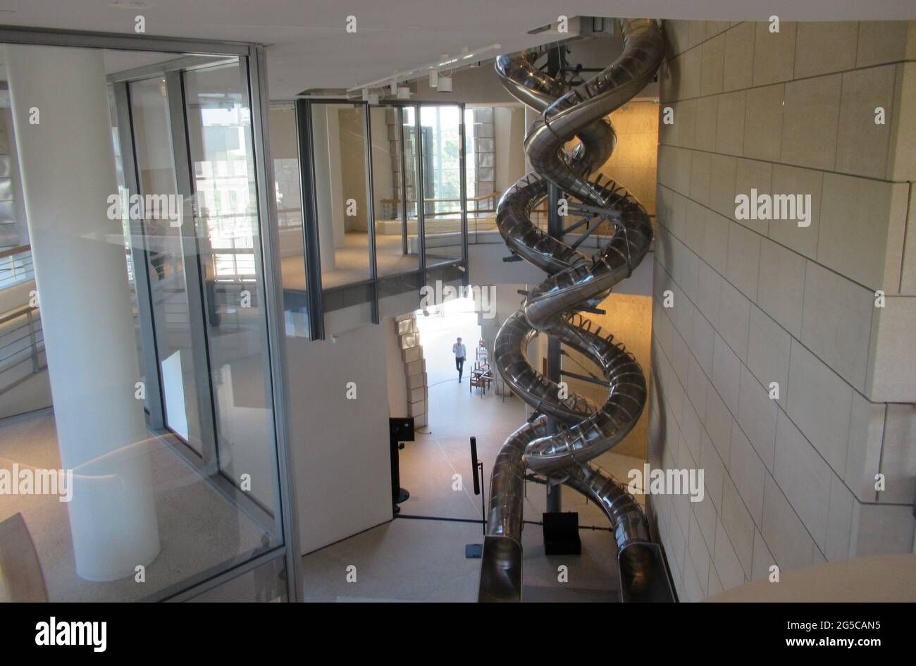 Arles, France. 24th June, 2021. Interior view of the Luma Foundation ...