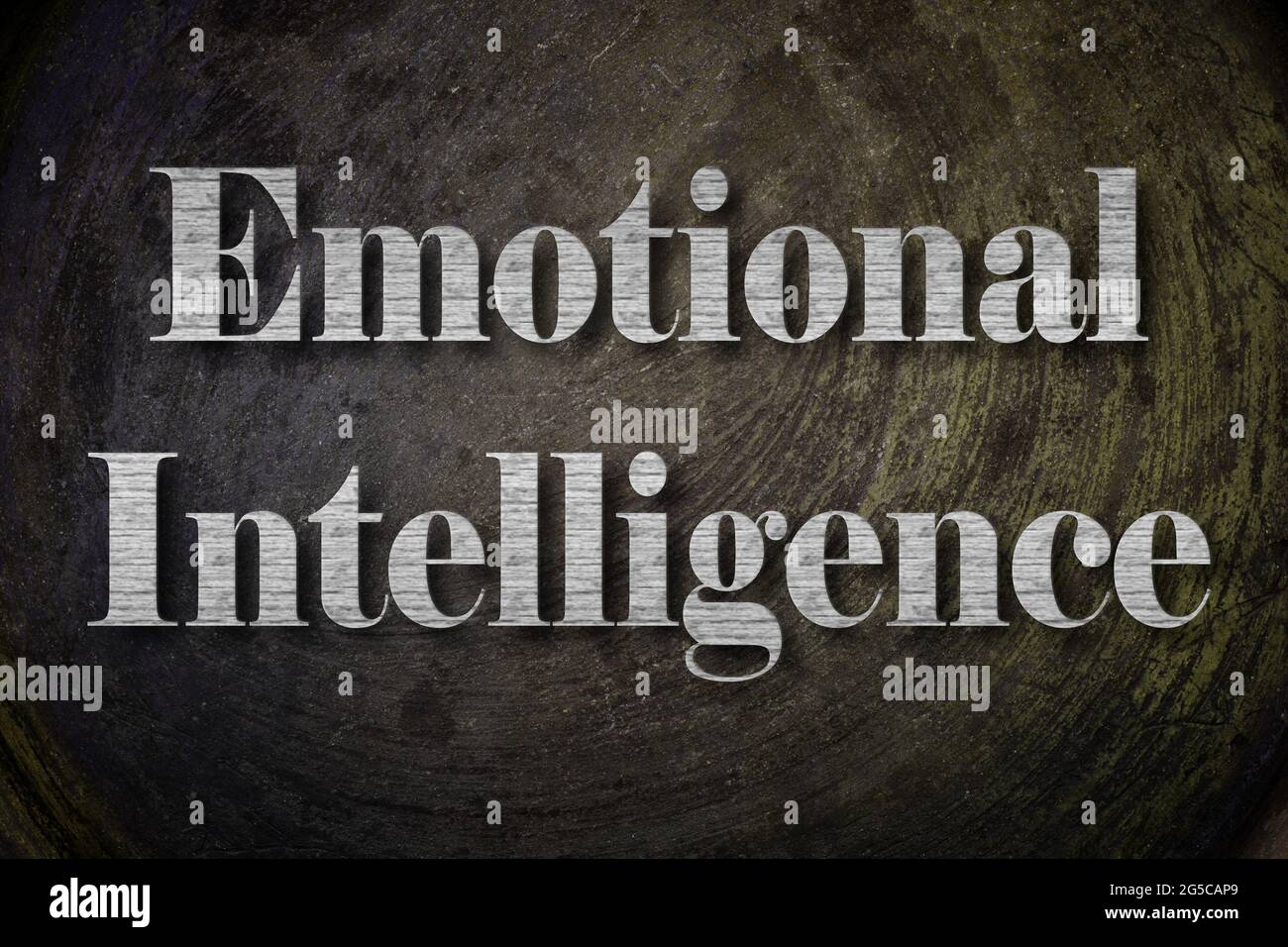 Emotional Intelligence Text on Background Stock Photo - Alamy
