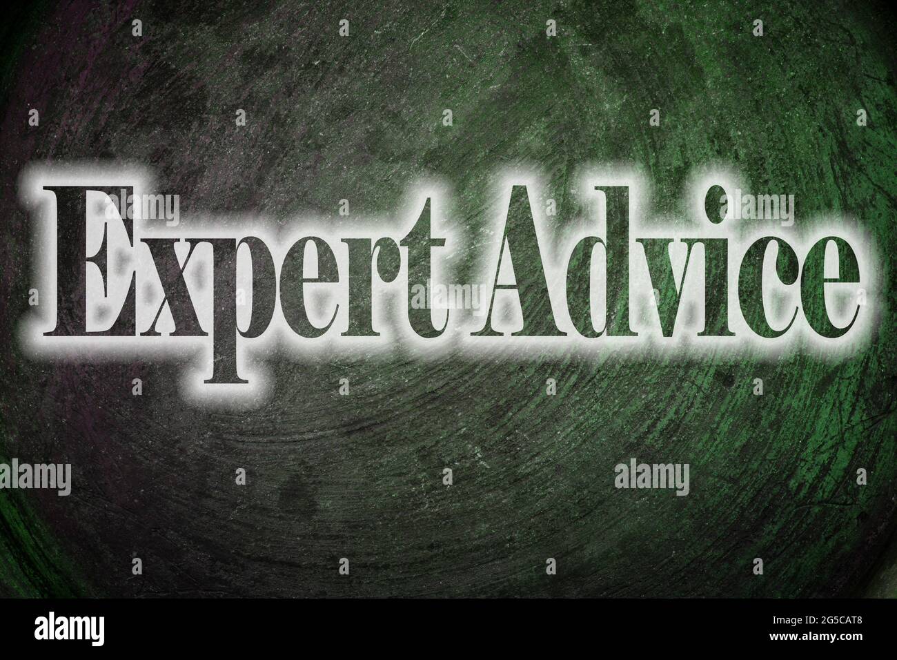 Expert Advice Text on Background Stock Photo - Alamy