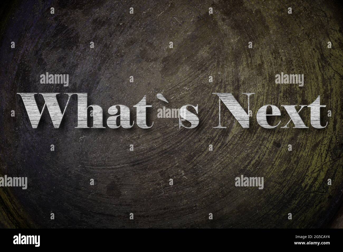 What`s Next, background with text Stock Photo - Alamy