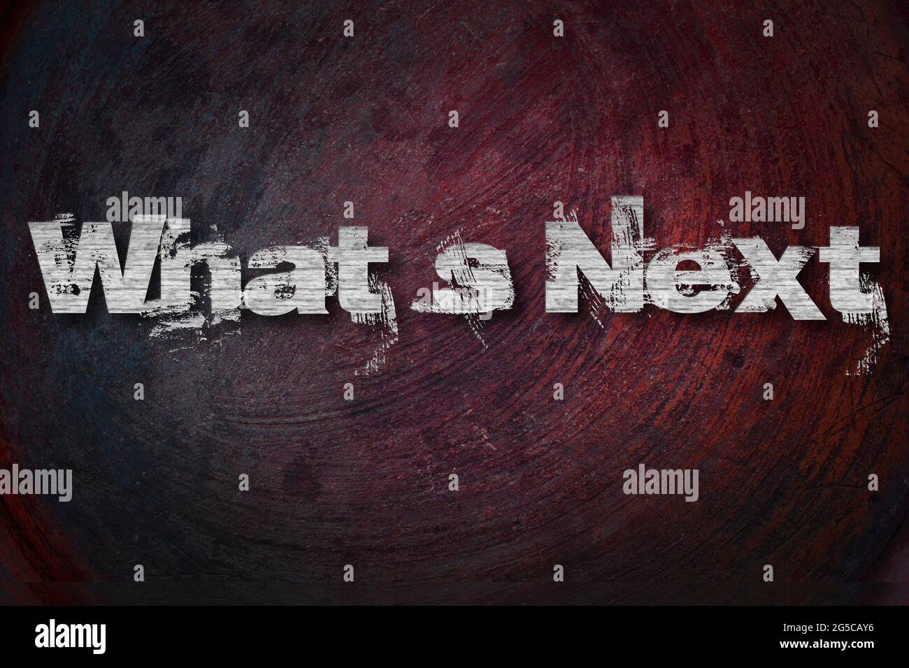What`s Next, background with text Stock Photo - Alamy