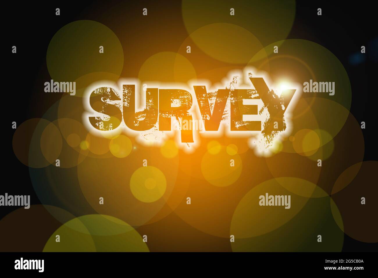 Survey Concept text on background Stock Photo - Alamy