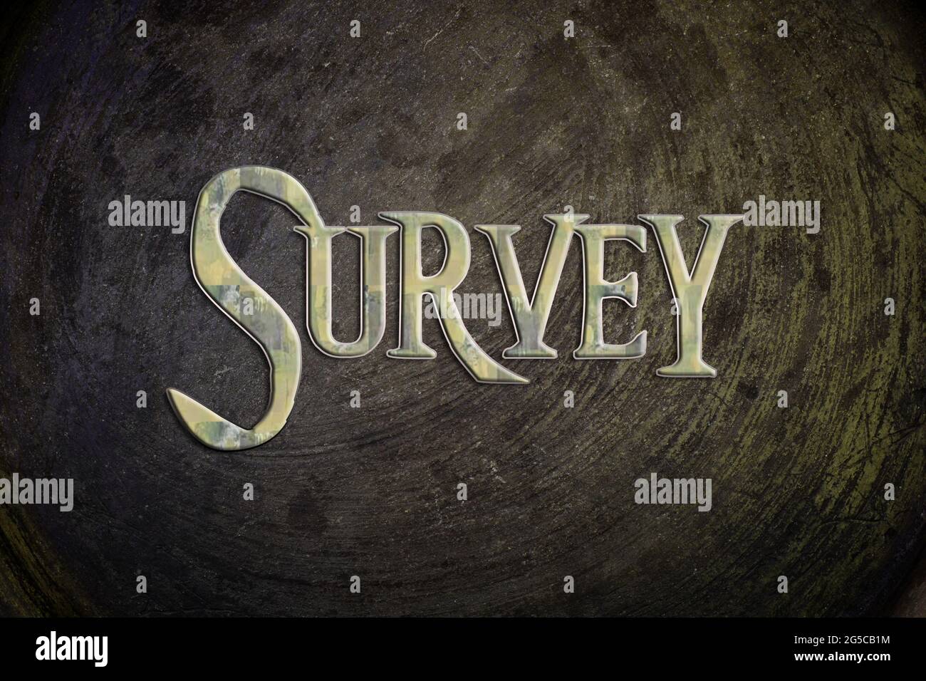 Survey Concept text on background Stock Photo - Alamy