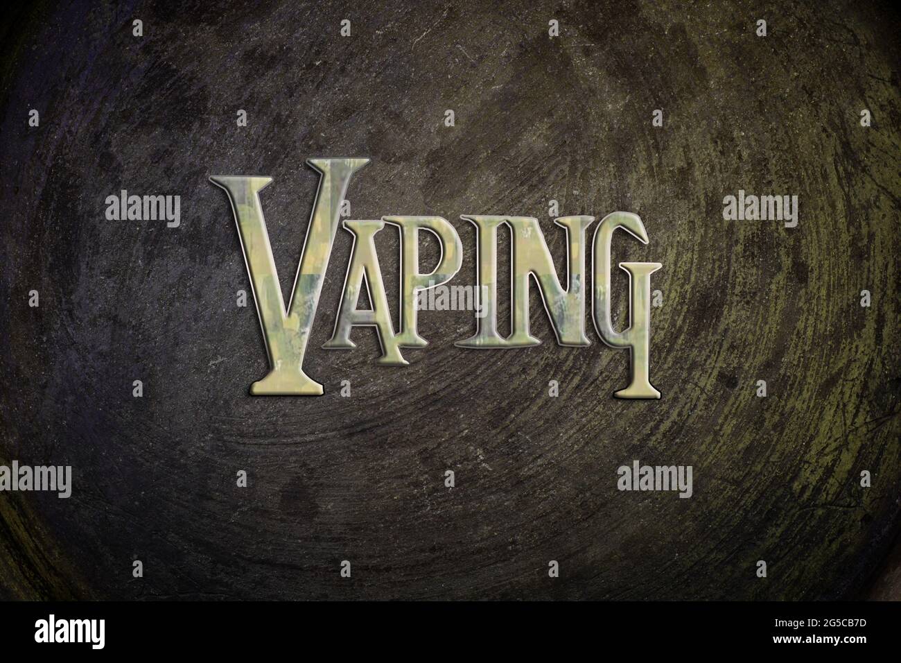 Vaping Concept text on background Stock Photo - Alamy