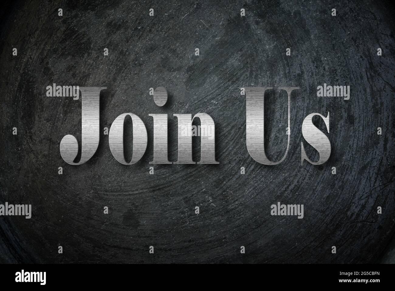 Join Us text on Background Stock Photo - Alamy