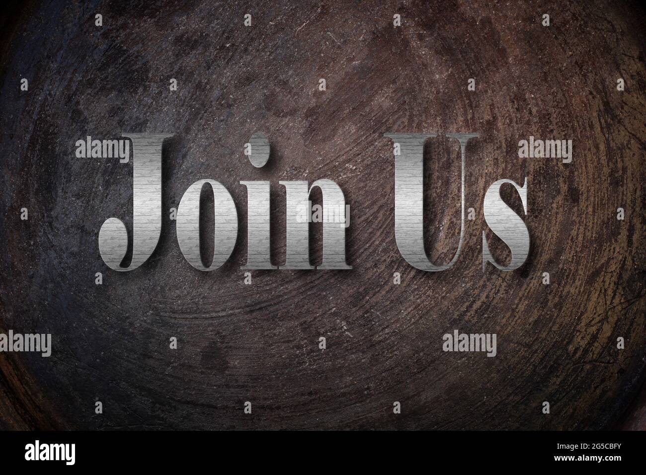 Join Us text on Background Stock Photo - Alamy