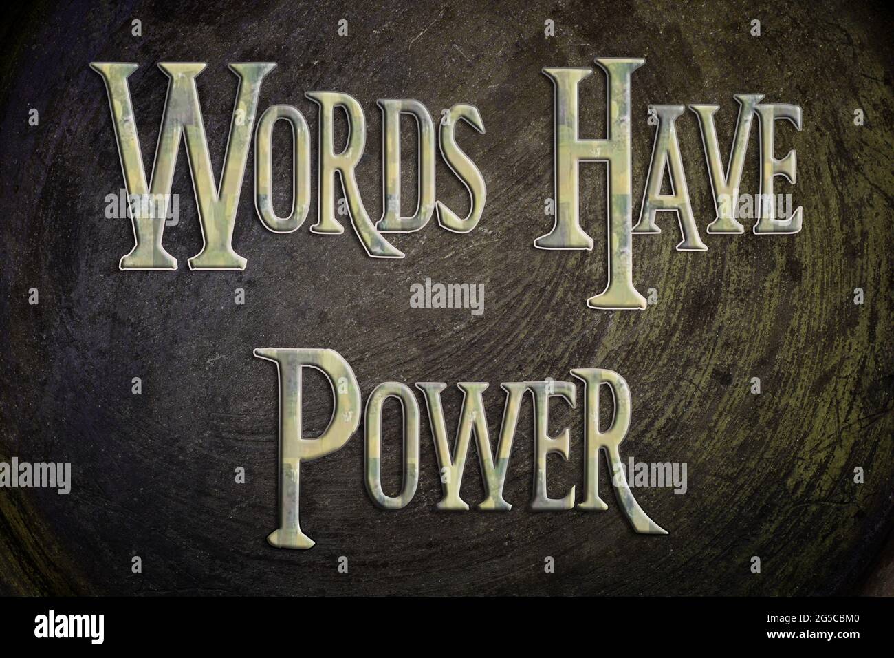 Words Have Power Concept text on background Stock Photo - Alamy