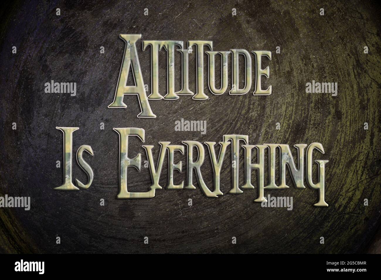 Attitude Is Everything Concept text on background Stock Photo - Alamy