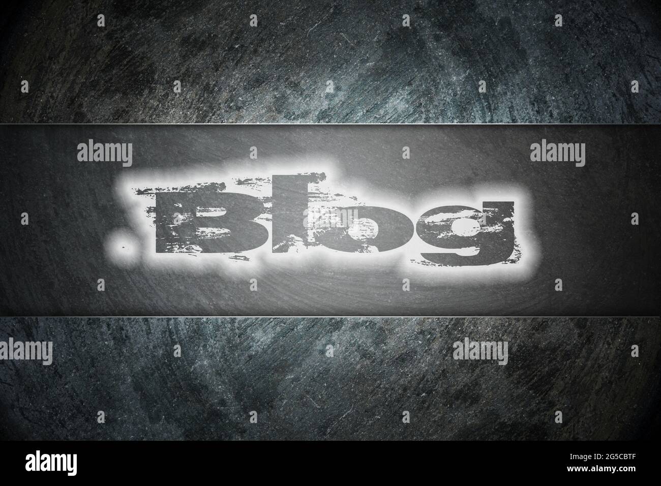 Blog text on background Stock Photo - Alamy