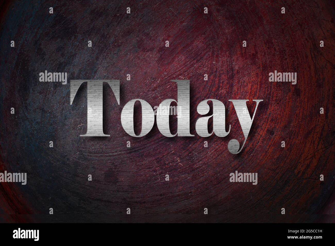 Today text on backgroud Stock Photo - Alamy