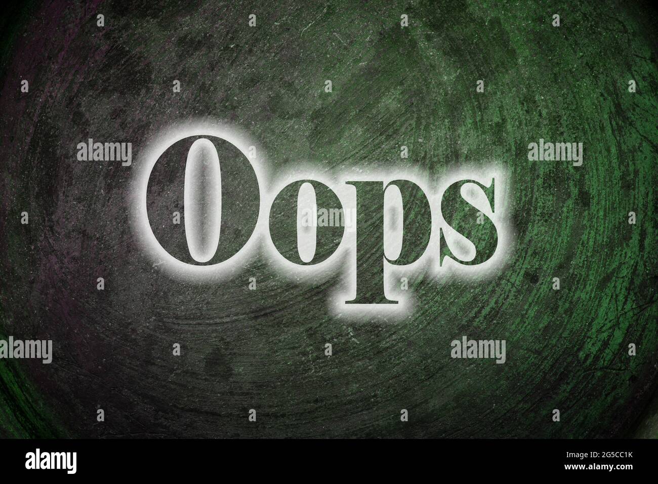 Oops text on background Stock Photo - Alamy