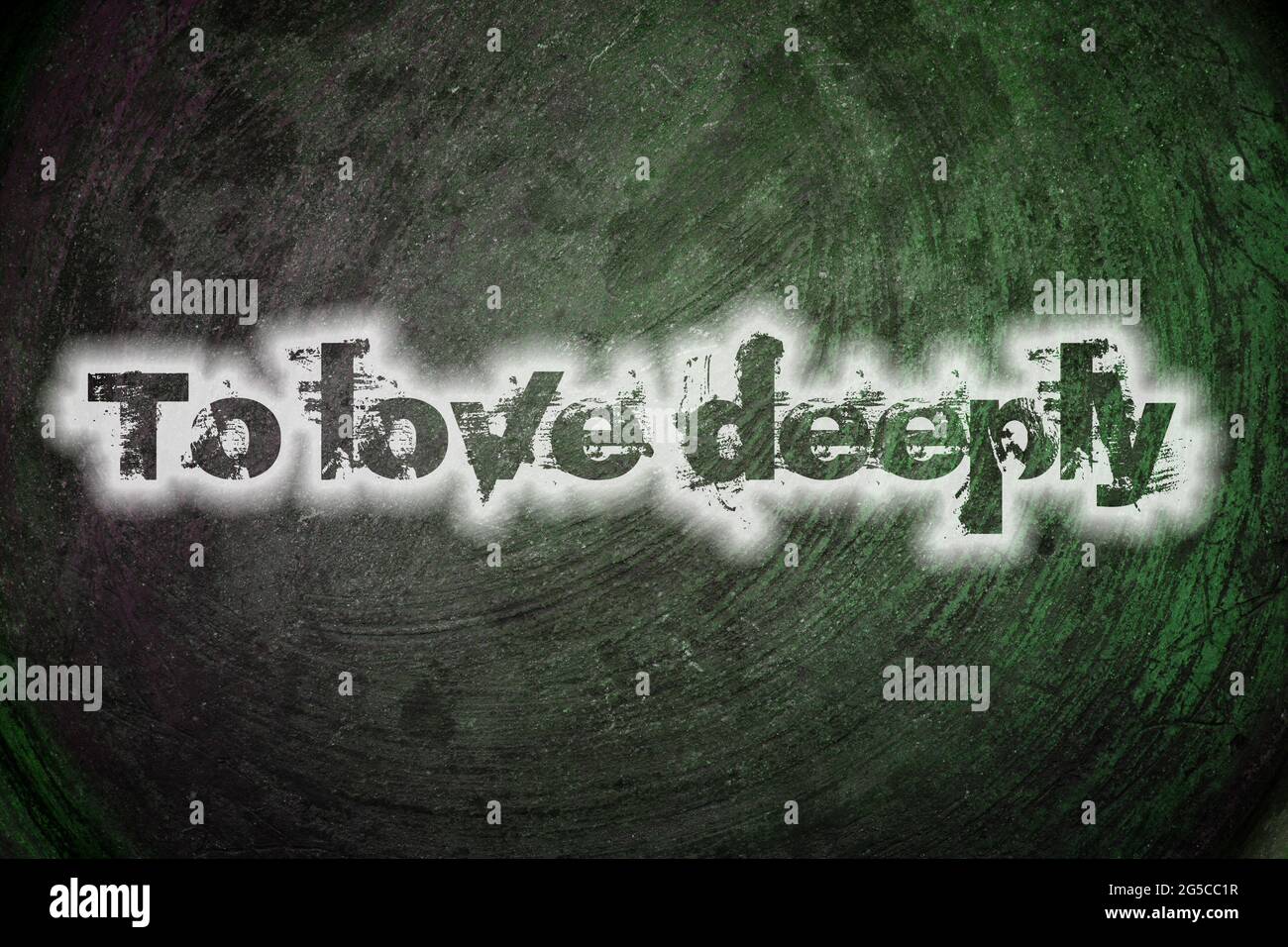 To love deeply text on backgroud Stock Photo - Alamy