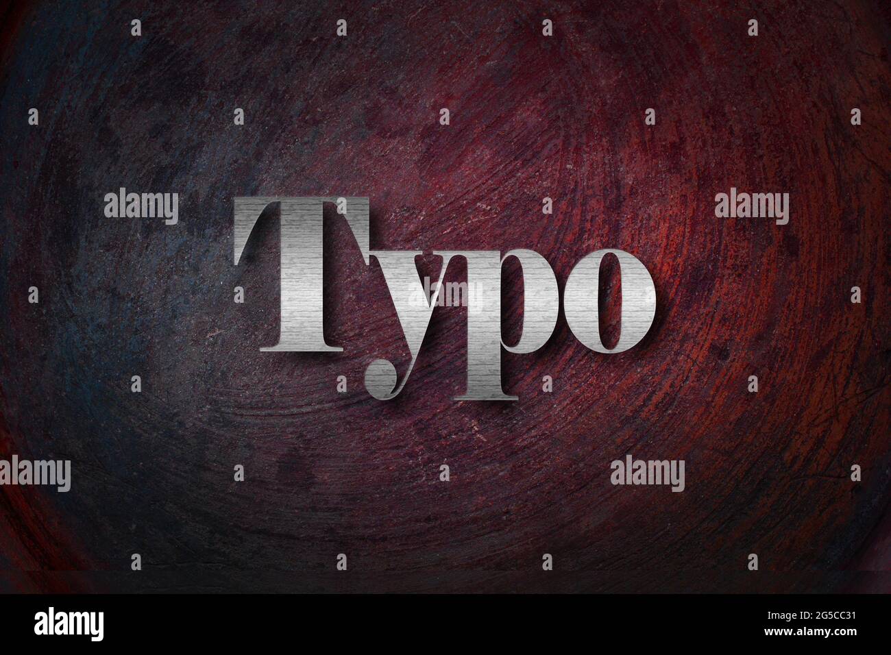 Typo text on backgroud Stock Photo - Alamy