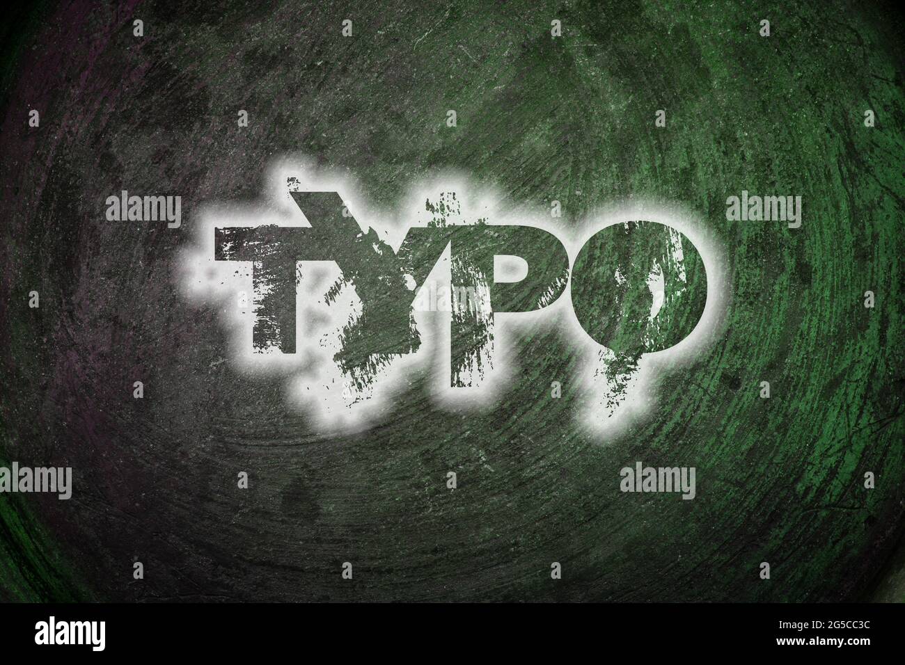 Typo text on backgroud Stock Photo - Alamy