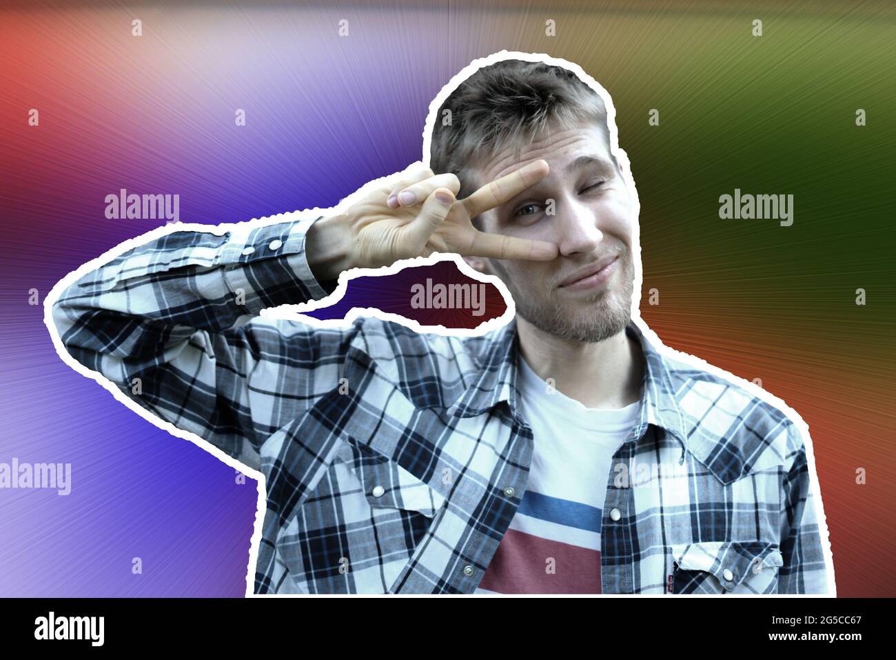 Comic cut out fashion hi-res stock photography and images - Alamy