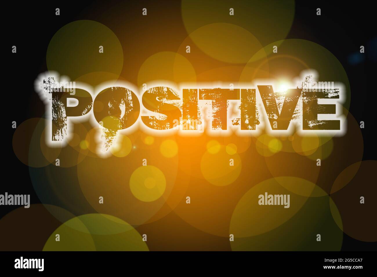 Positive Thinking Concept text on background Stock Photo - Alamy