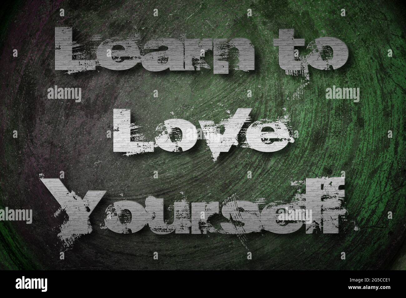 Learn To Love Yourself Concept text on background Stock Photo - Alamy