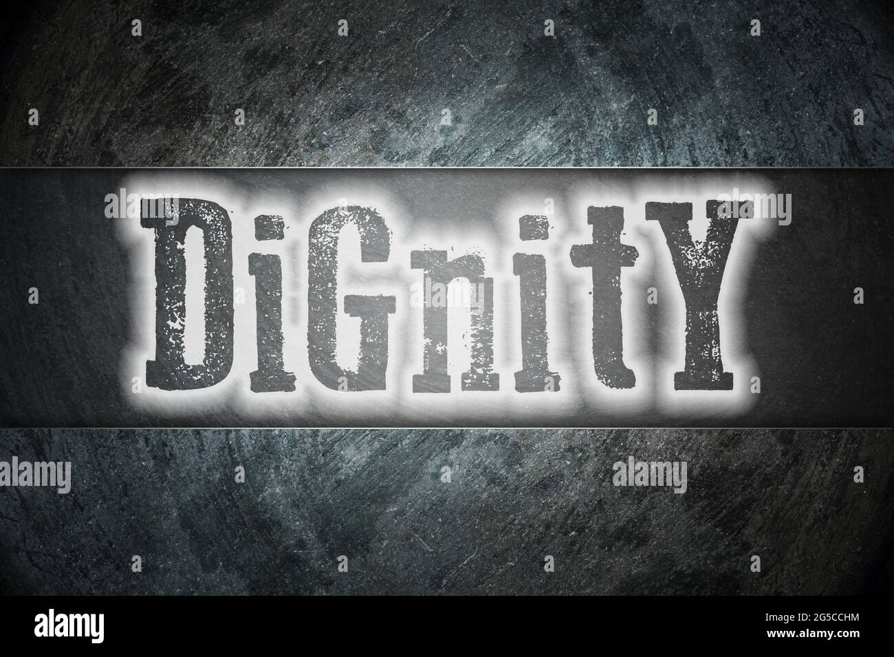 Dignity Concept text on background Stock Photo - Alamy