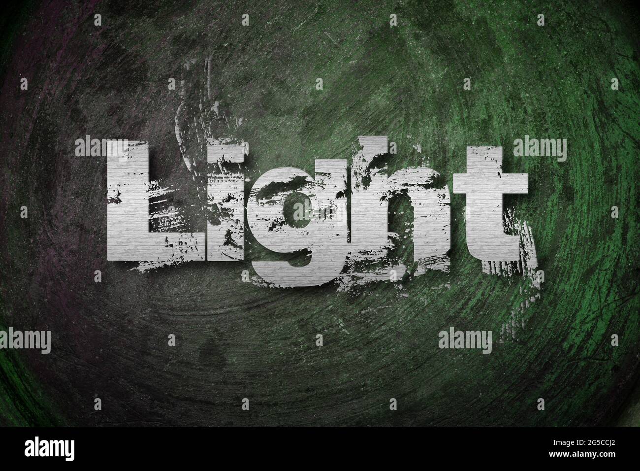 Light Concept text on background Stock Photo - Alamy