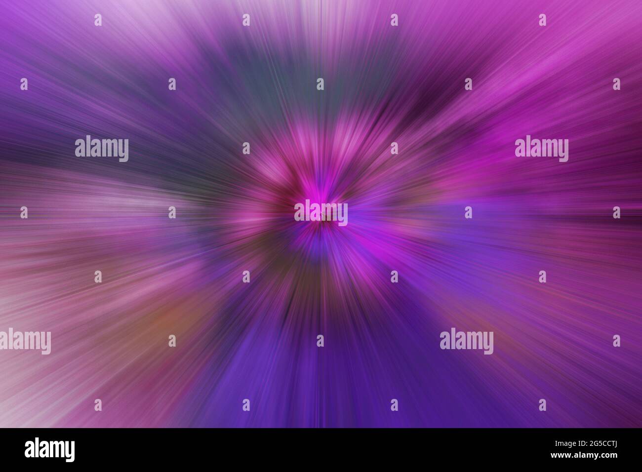 abstract fast speed motion through the color radial blur background ...