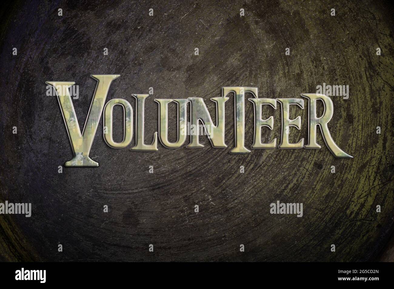 Volunteer concept text hi-res stock photography and images - Alamy