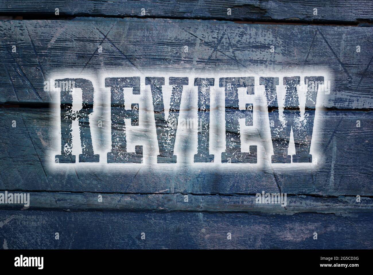 Review Concept text on background Stock Photo - Alamy