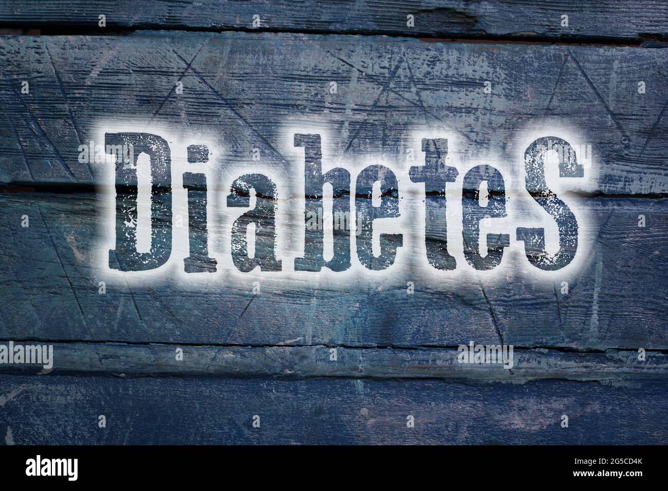 Diabetes concept text on background Stock Photo - Alamy