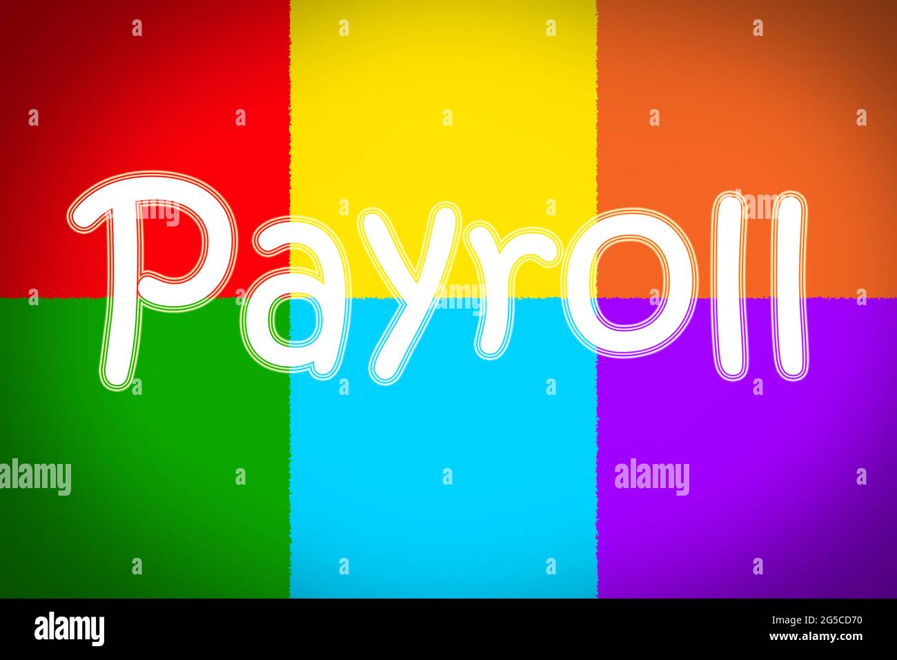 Payroll Concept text on background Stock Photo - Alamy