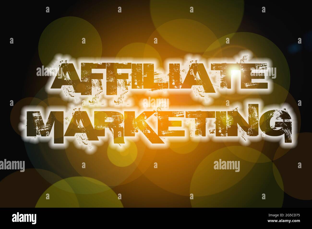 Affiliate Marketing Concept text on background Stock Photo - Alamy