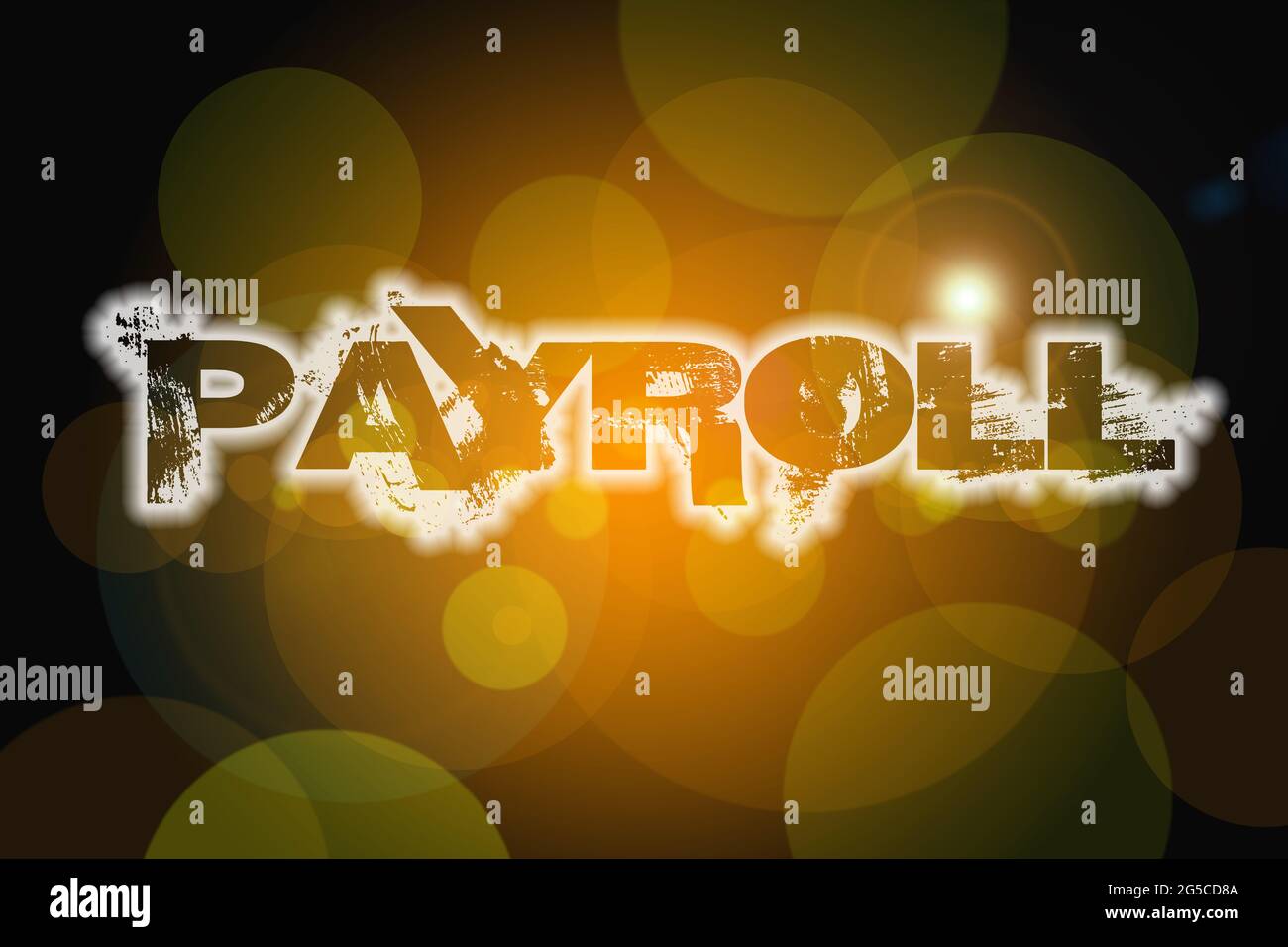 Payroll Concept text on background Stock Photo - Alamy