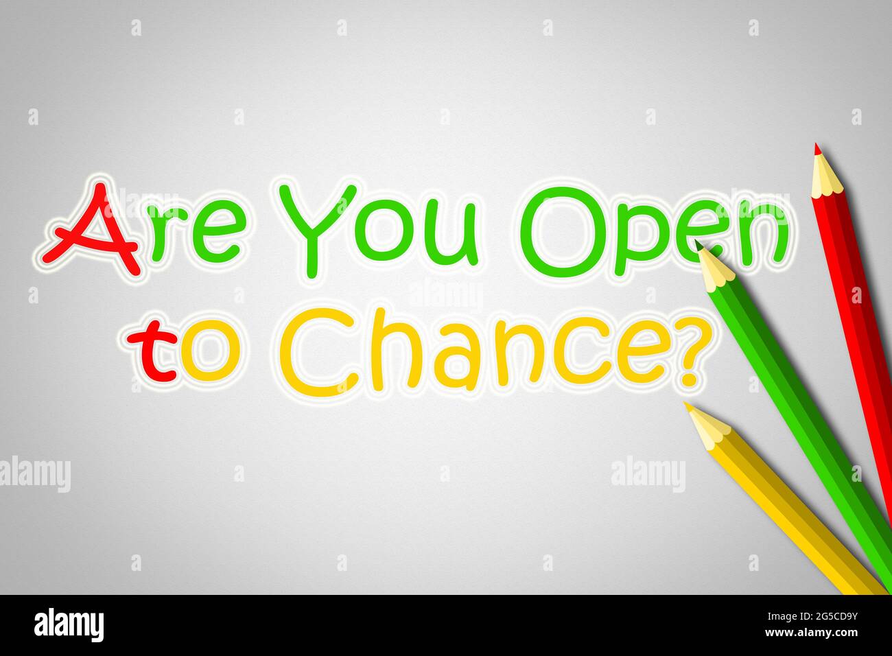 Are You Open To Change Concept Stock Photo - Alamy