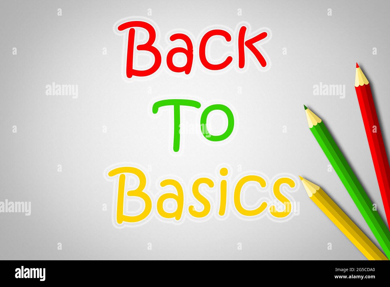 Back to basics hi-res stock photography and images - Alamy
