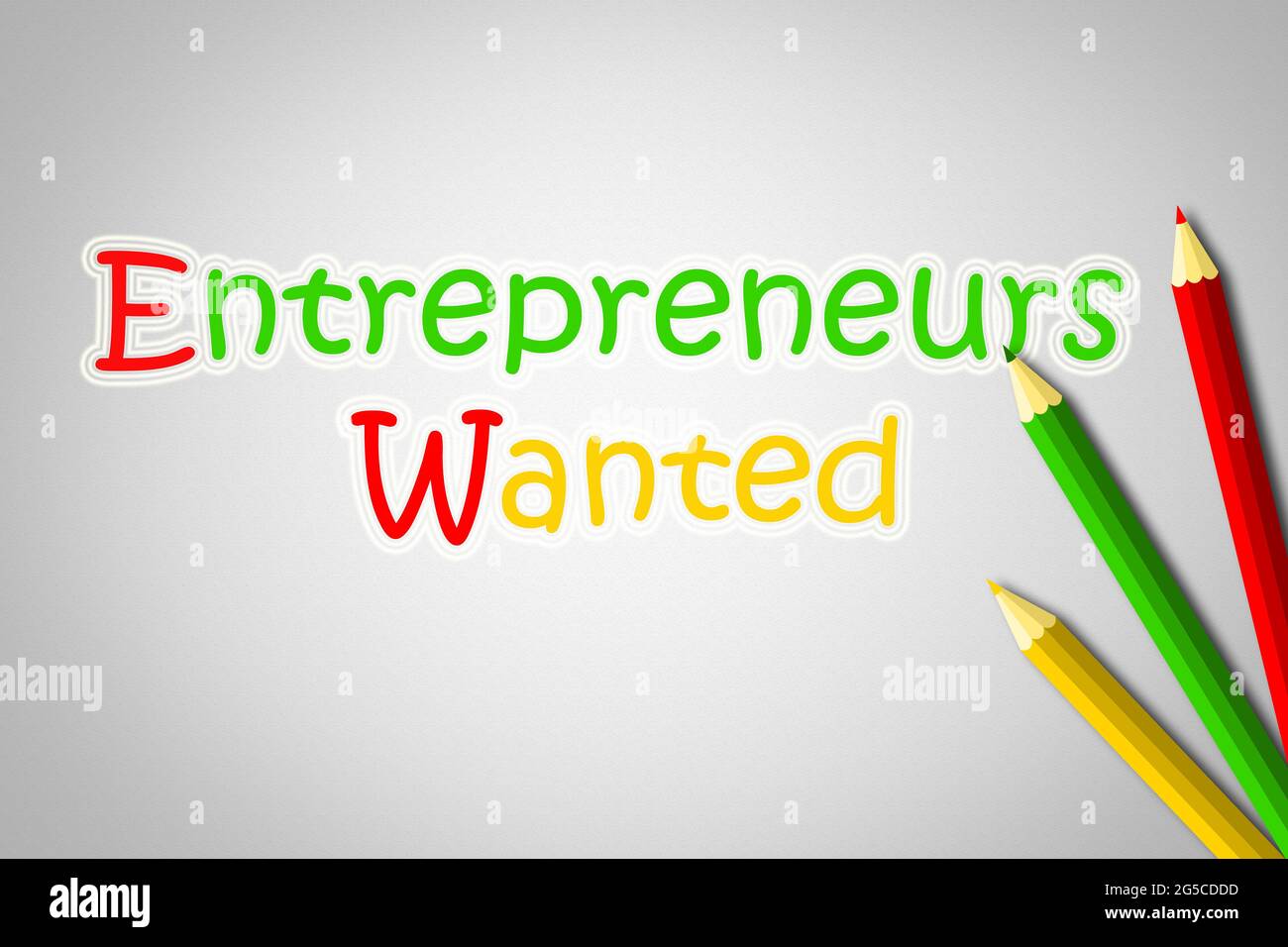Entrepreneurs Wanted Concept Stock Photo - Alamy