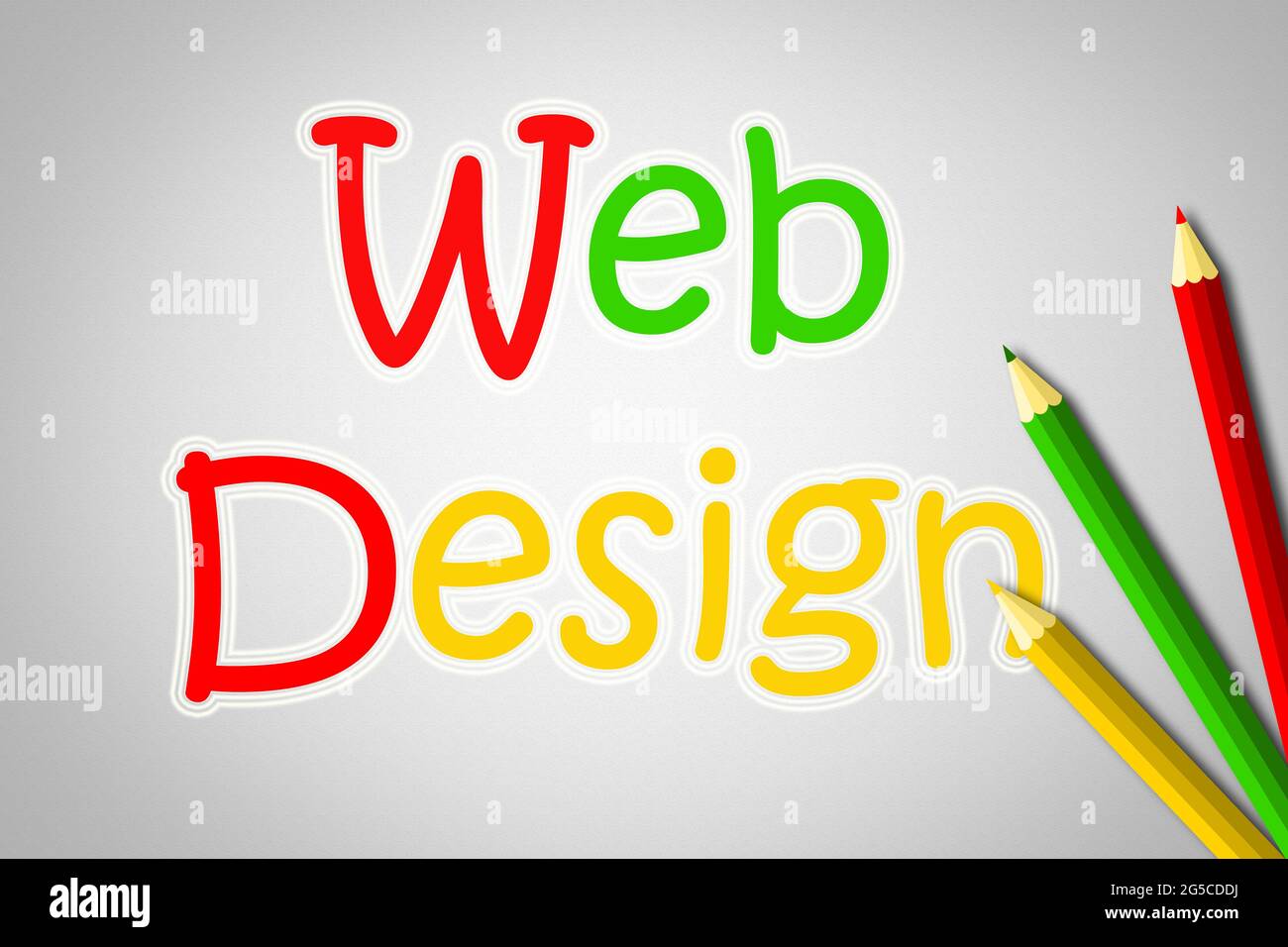 Web Design Concept Stock Photo - Alamy