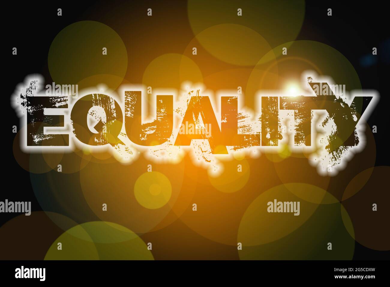 Equality Concept text on background Stock Photo - Alamy